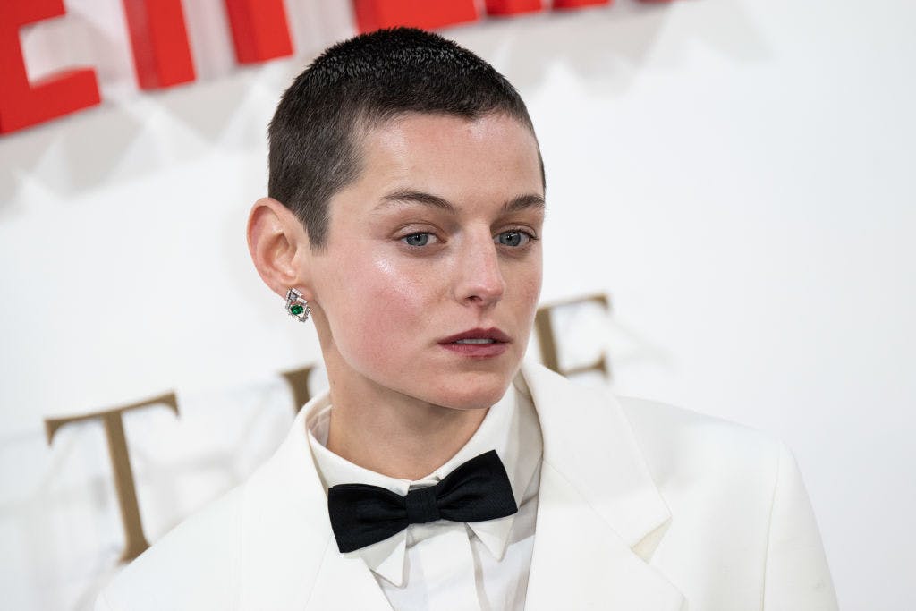 Emma Corrin's Red Carpet Nod To Princess Diana