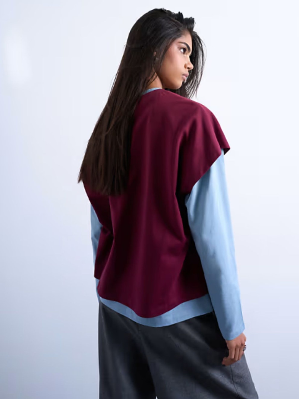 Remember The Early '00s Trend For Layering Tops? It's Back