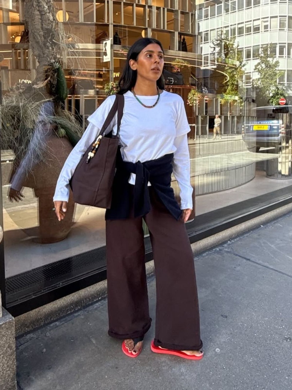 Remember The Early '00s Trend For Layering Tops? It's Back