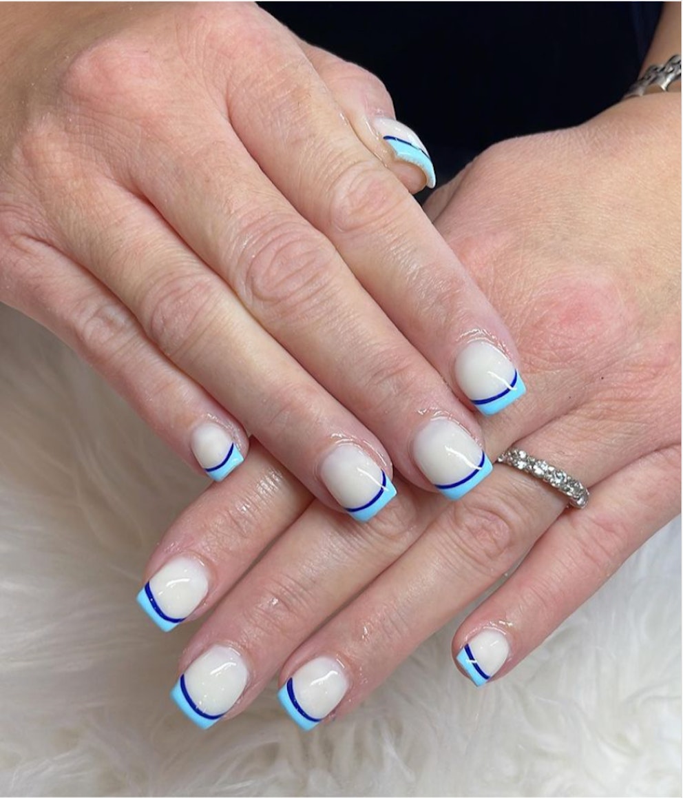 20 Baby Blue Nail Designs You Need To Try in 2024