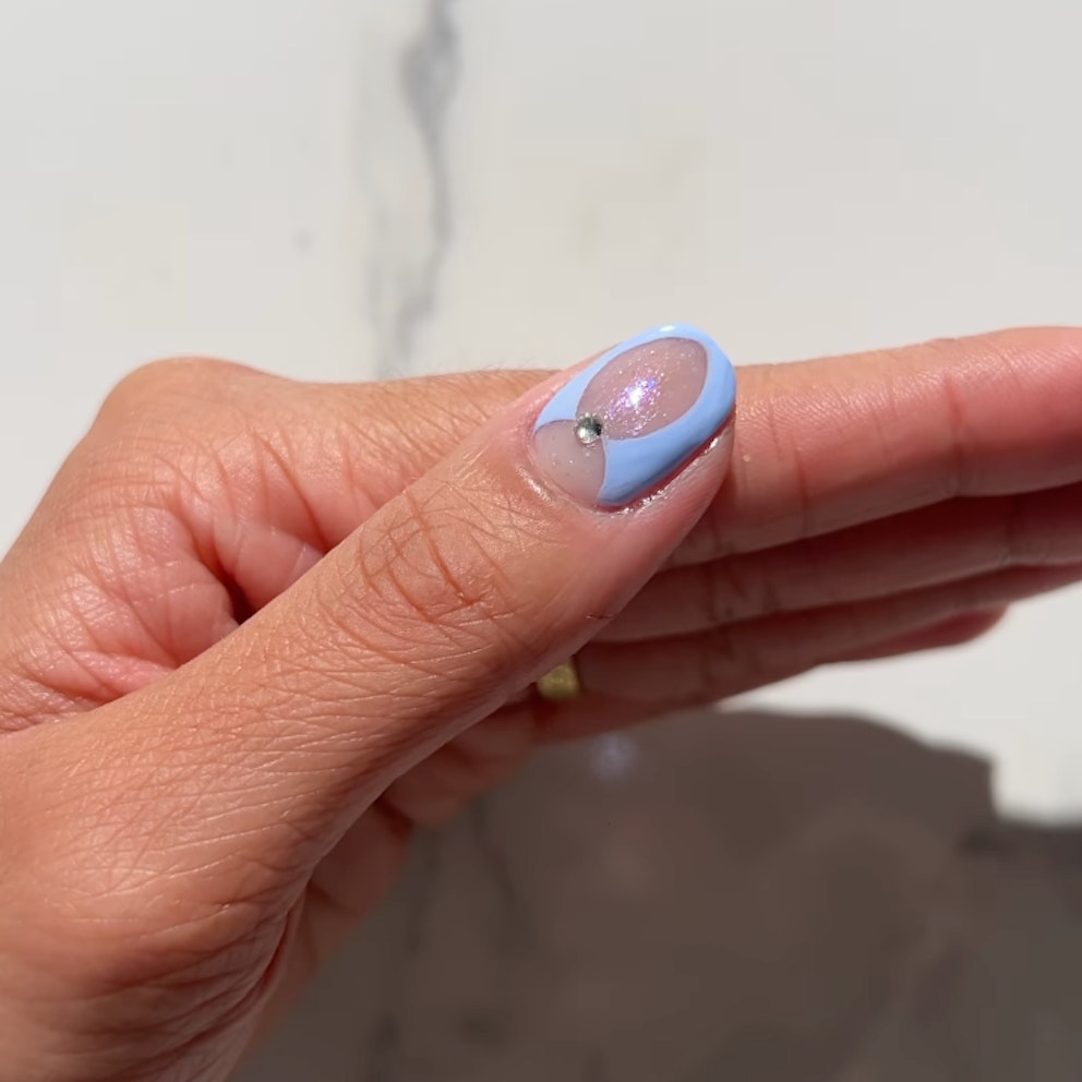 20 Baby Blue Nail Designs You Need To Try in 2024