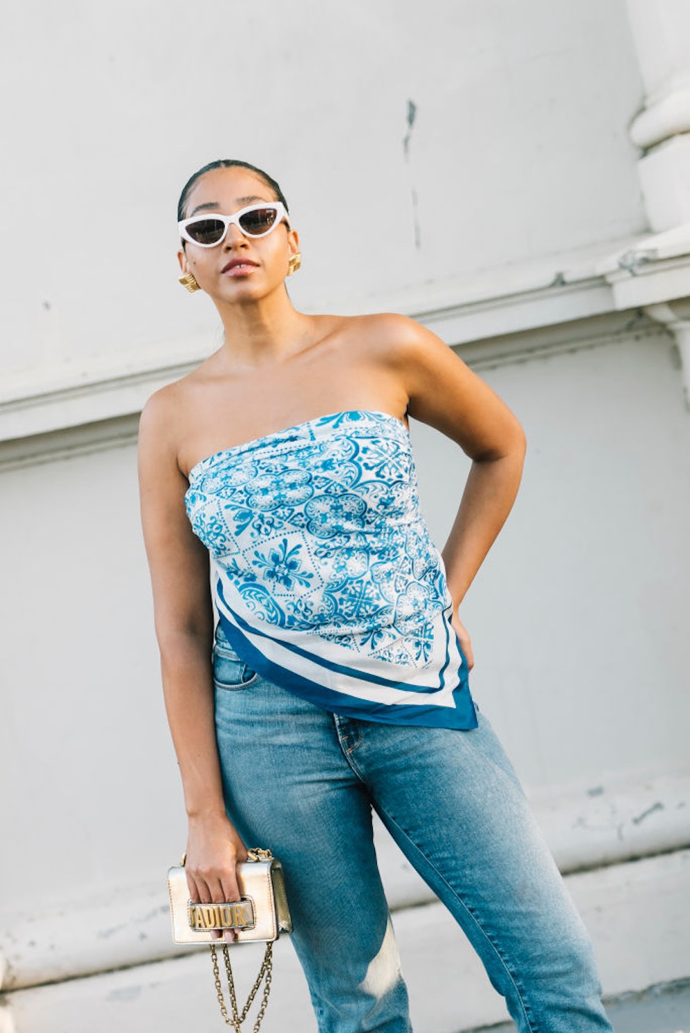 Scarf Tops: They're Back And Here's How To Wear Them