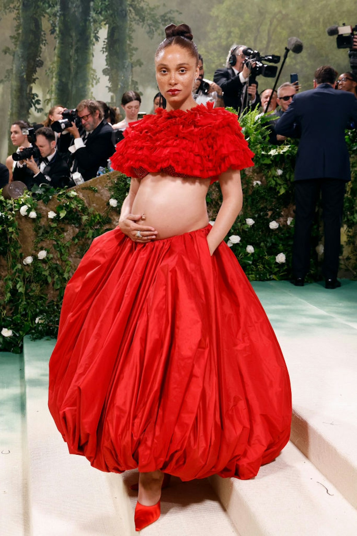 Exclusive Adwoa Aboah Discusses Her Met Gala Pregnancy Reveal