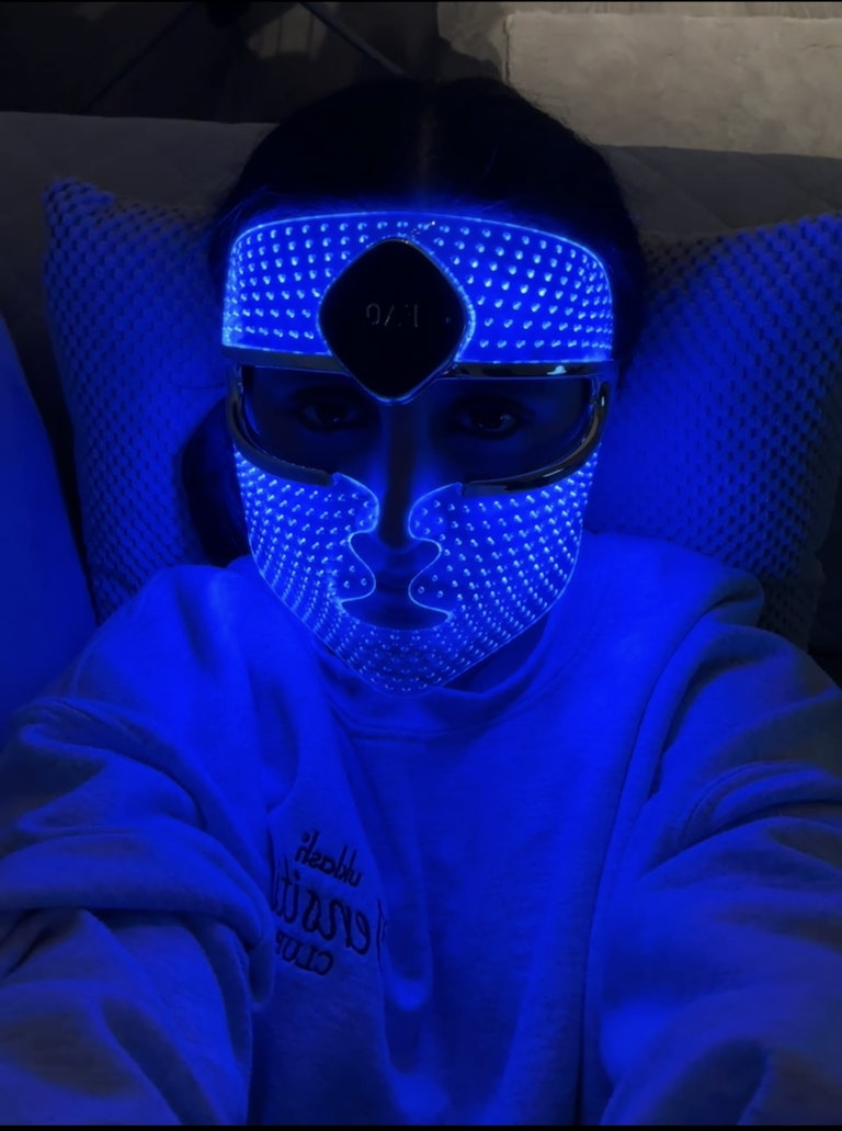 This Amazon LED Face Mask Changed My Skin – And It's Reduced