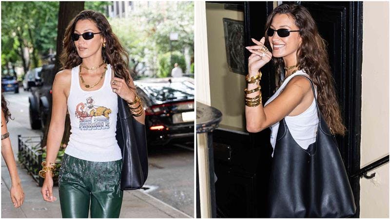 Bella Hadid Just Showed Us How To Do Big Bags The Right Way