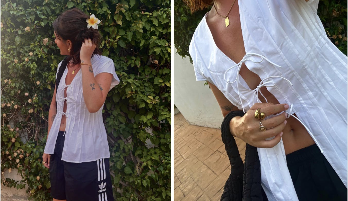 Tie Front Tops Are Everywhere But These Are The Best Styles