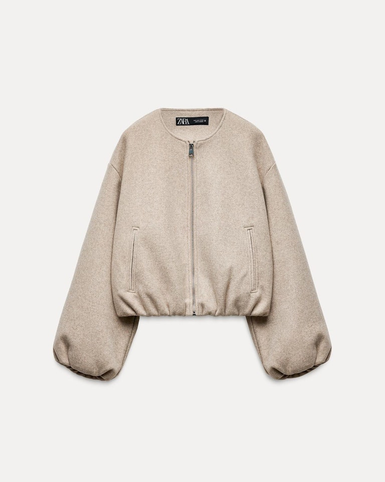 Zara's Viral Bomber Jacket Is Back In Stock - Shop Now