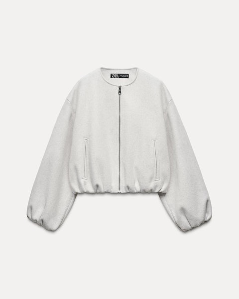 Zara's Viral Bomber Jacket Is Back In Stock - Shop Now