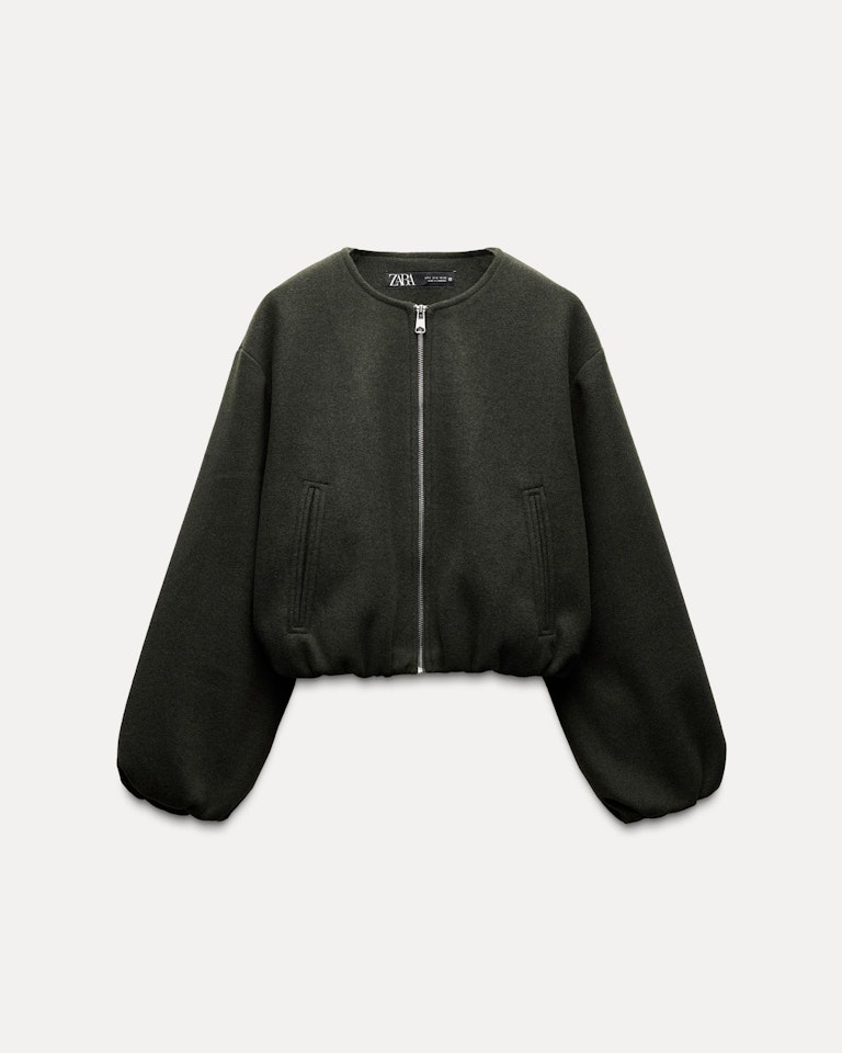 Zara's Viral Bomber Jacket Is Back In Stock - Shop Now