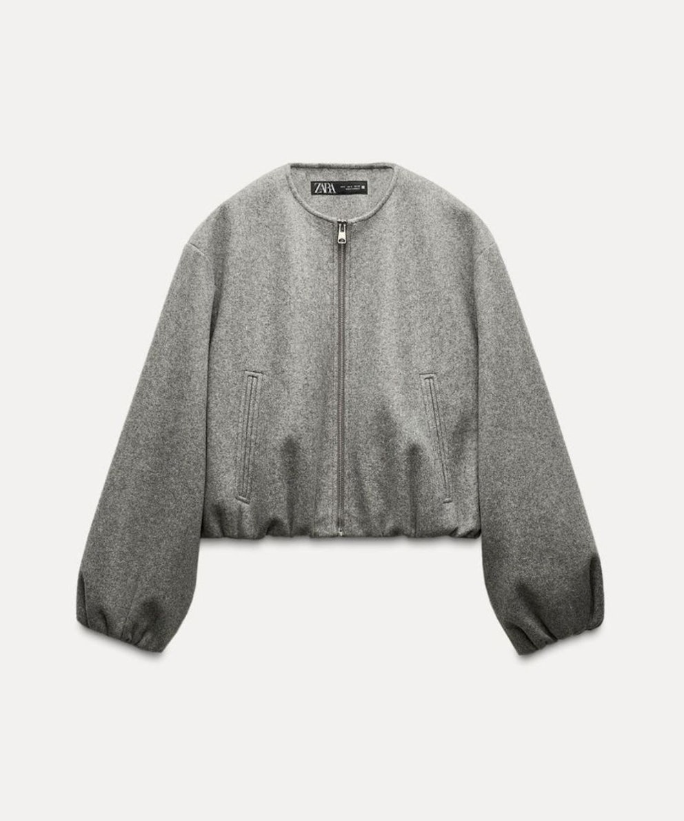 Zara's Viral Bomber Jacket Is Back In Stock - Shop Now