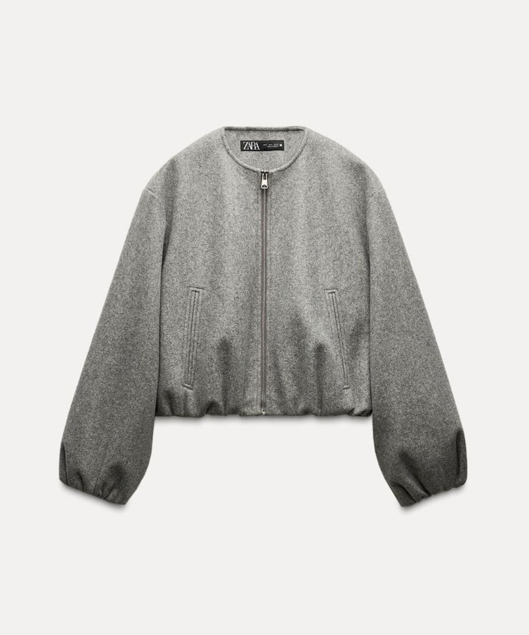 Zara's Viral Bomber Jacket Is Back In Stock - Shop Now