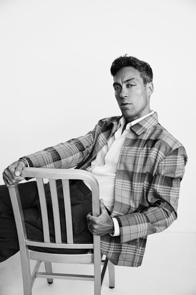 Rivals' Alex Hassell: ‘I have to do quite a lot of smouldering’