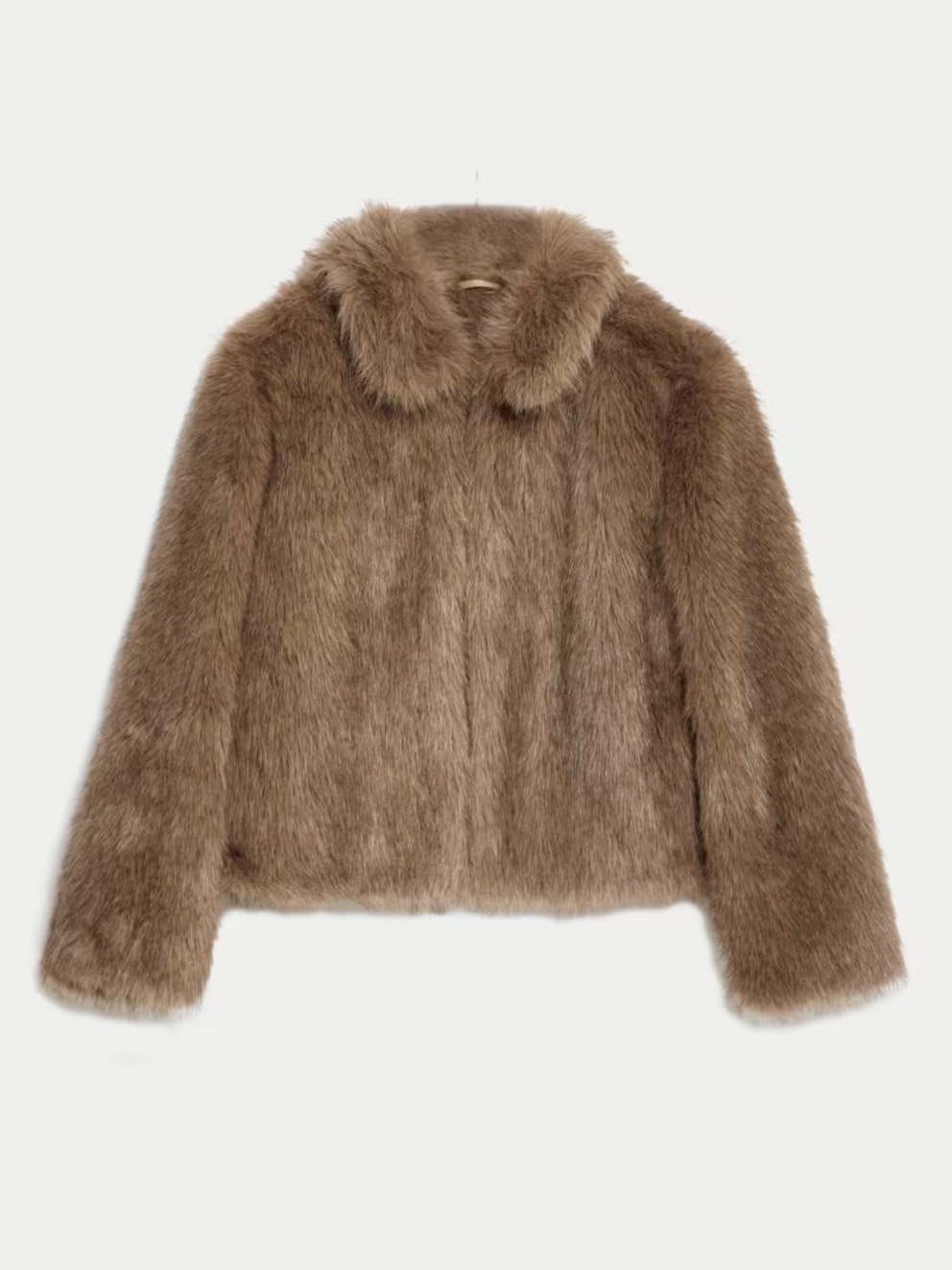 The Viral M&S Faux Fur Coat Has Finally Been Restocked