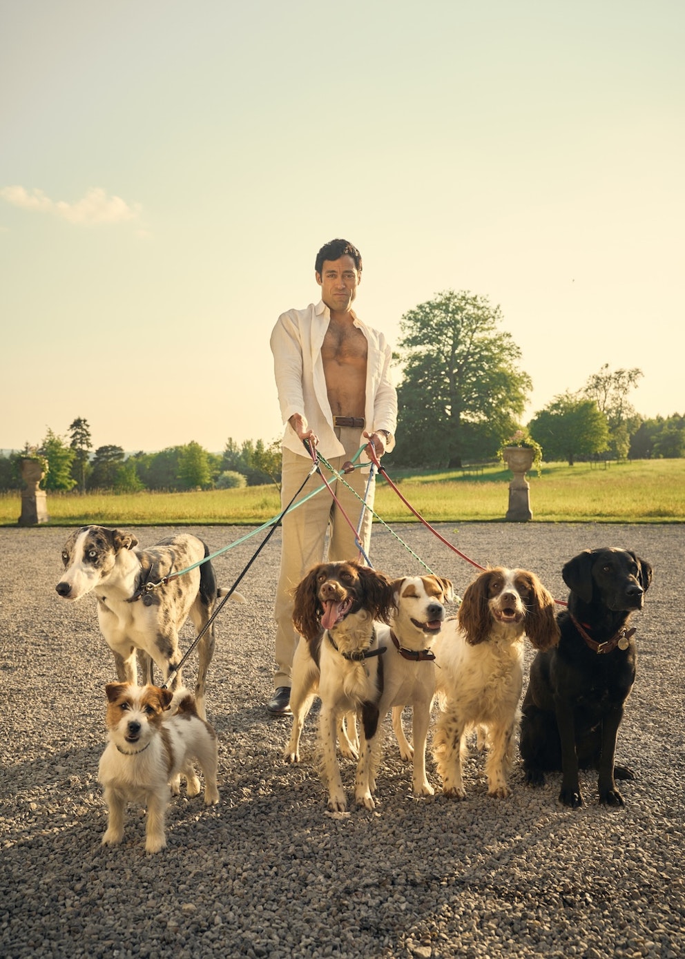 Rivals' Alex Hassell: ‘I have to do quite a lot of smouldering’