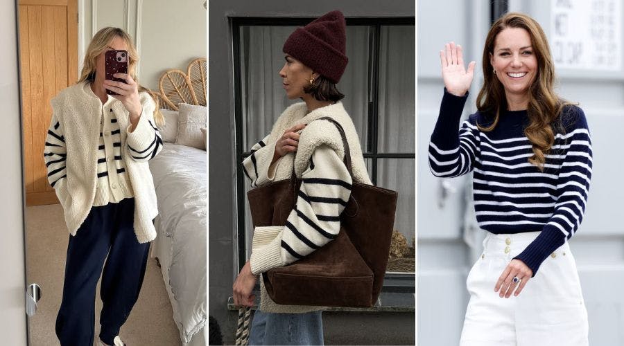 Fall Outfit Striped Sweater