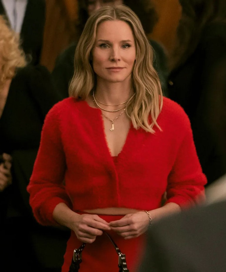 A Red Cardigan Is The Most Stylish Thing You Could Wear Now