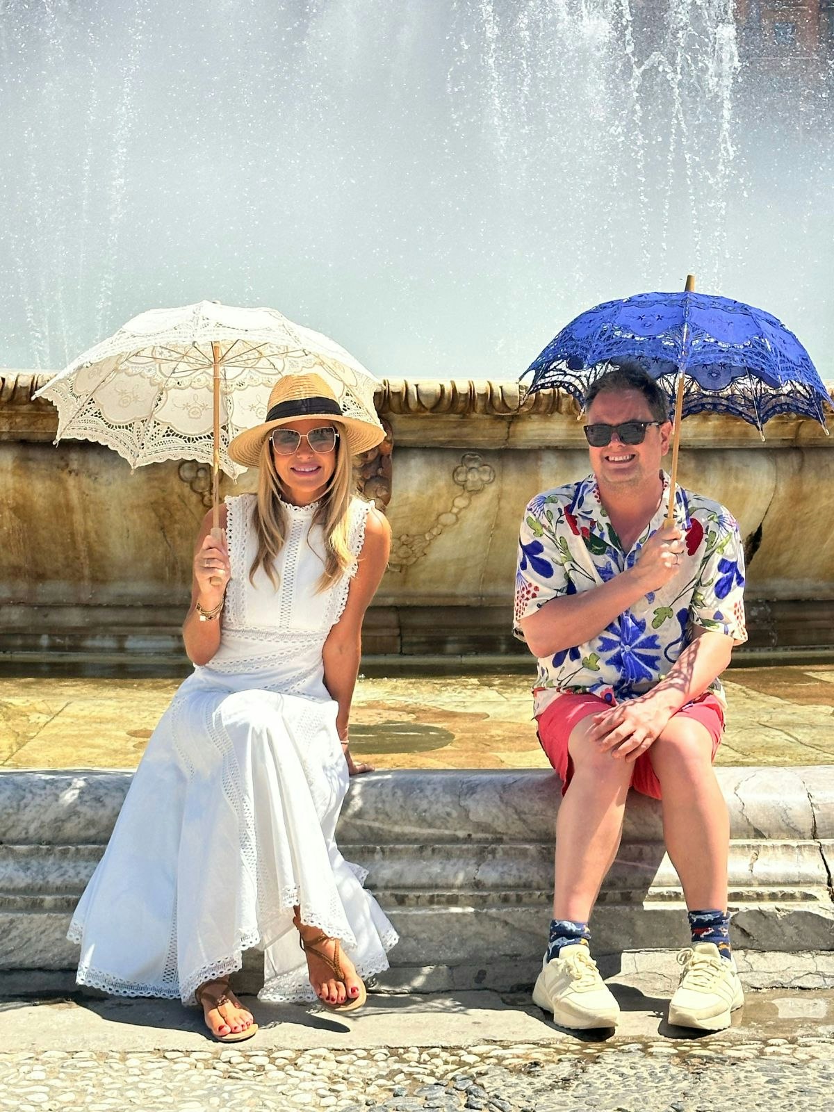 Shop Amanda Holden's Exact Outfits From 'The Spanish Job' Now