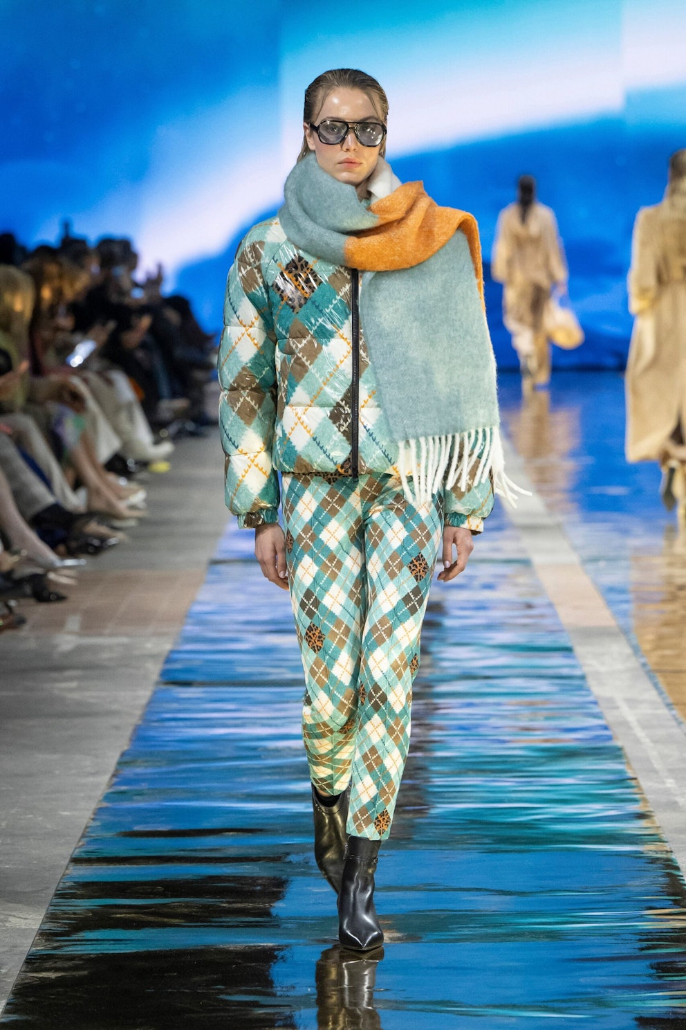 Alessandra Ambrosio Opens Marc Cain Fashion Show In Berlin 2025