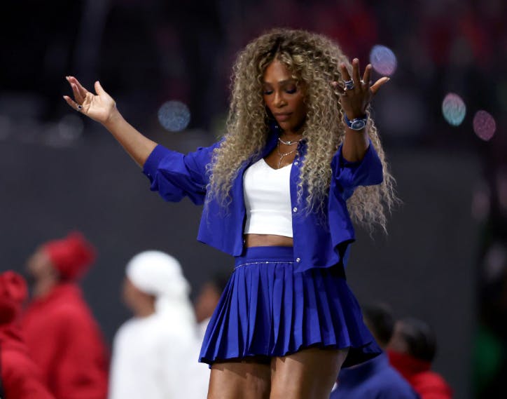 Serena Williams' Super Bowl Appearance Has Gone Viral