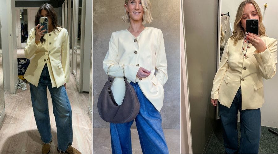 This Collarless M&S Jacket Is Your New Spring Essential