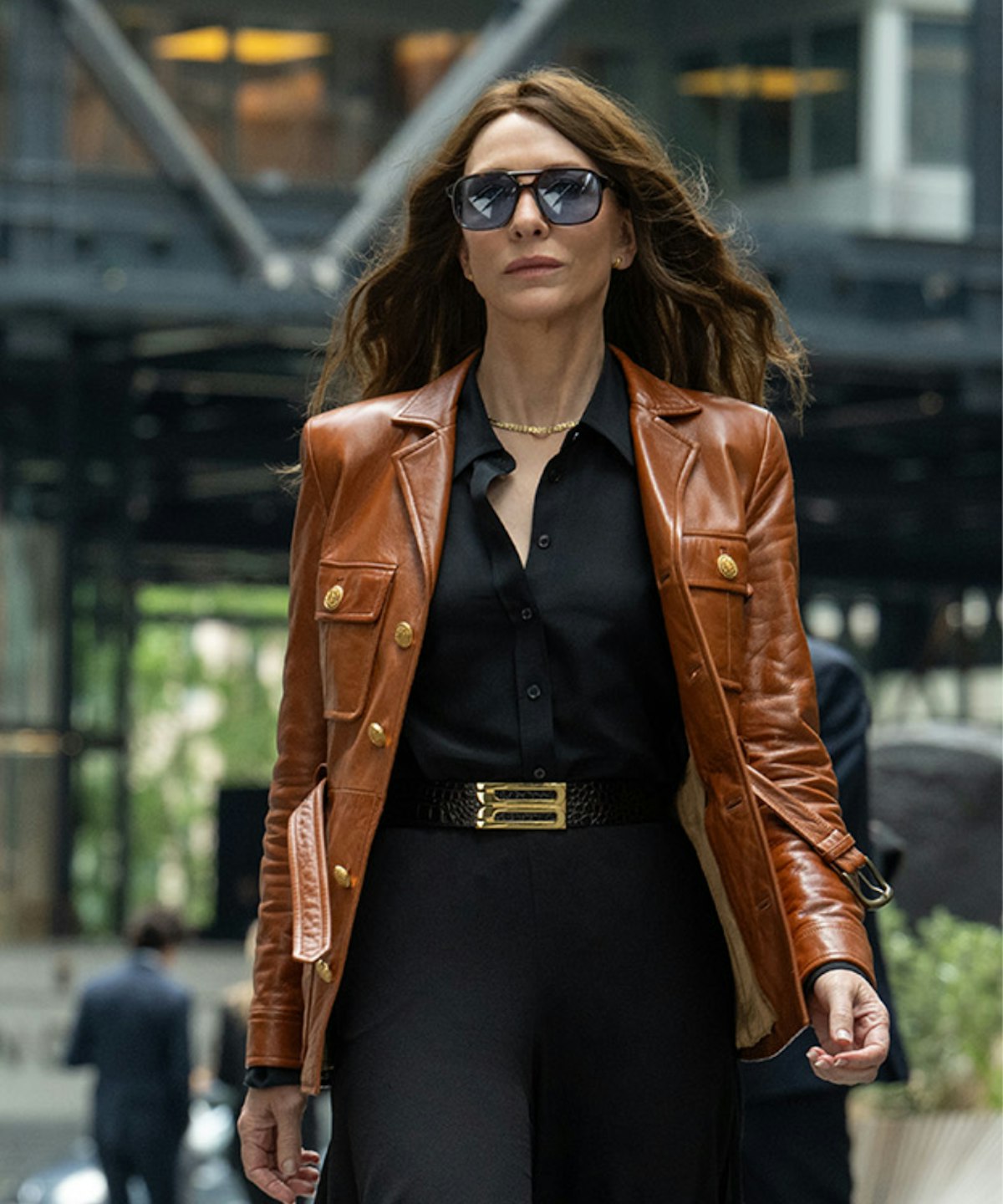 Where To Shop Cate Blanchett's Exact Black Bag Outfits