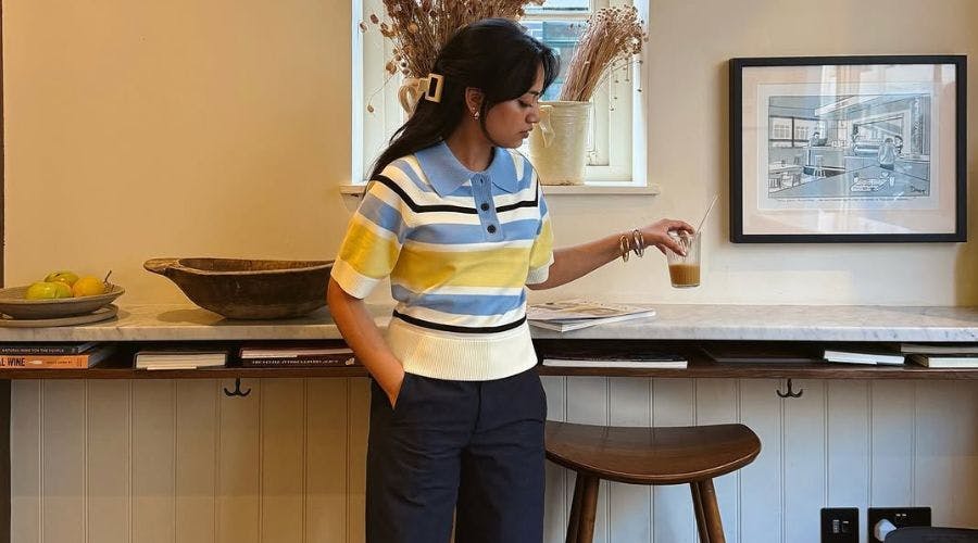 The Latest Viral Uniqlo Find Are These Barrel Leg Trousers