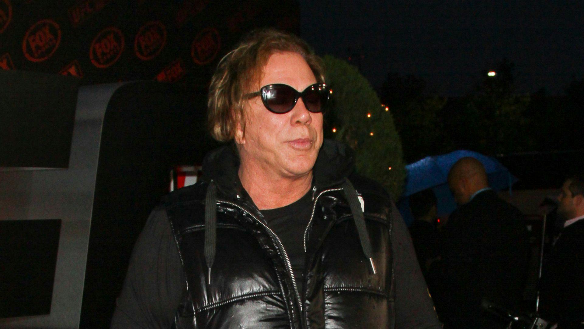 Mickey Rourke Responds To Being Axed From Celebrity Big Brother