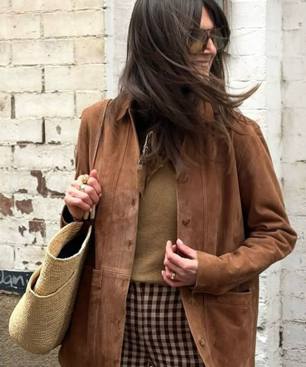 Sézane's Famous Suede Jacket Is Back In Stock