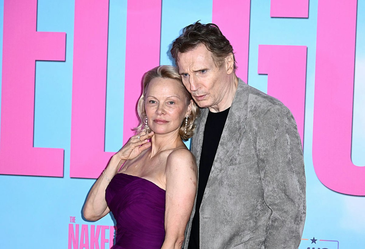 Pamela Anderson Reveals The Truth About Liam Neeson Romance
