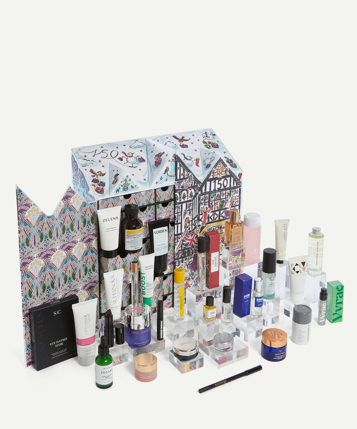 Everything Inside The Liberty Beauty Advent Calendar 2025