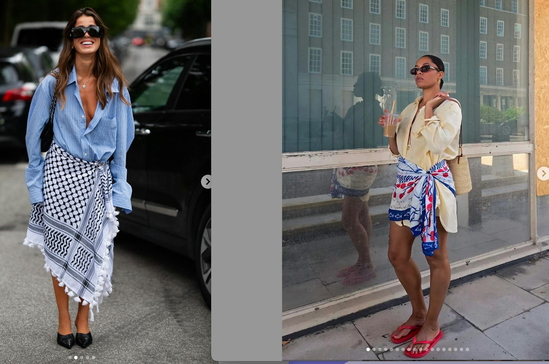 How To Style A Sarong For The City: Inspiration And Advice