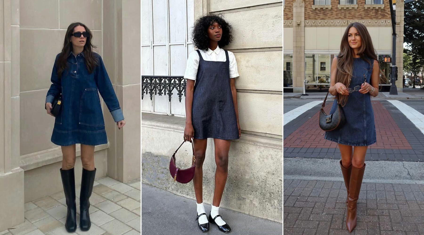 Here Are The Best Denim Dresses For Effortless Styling