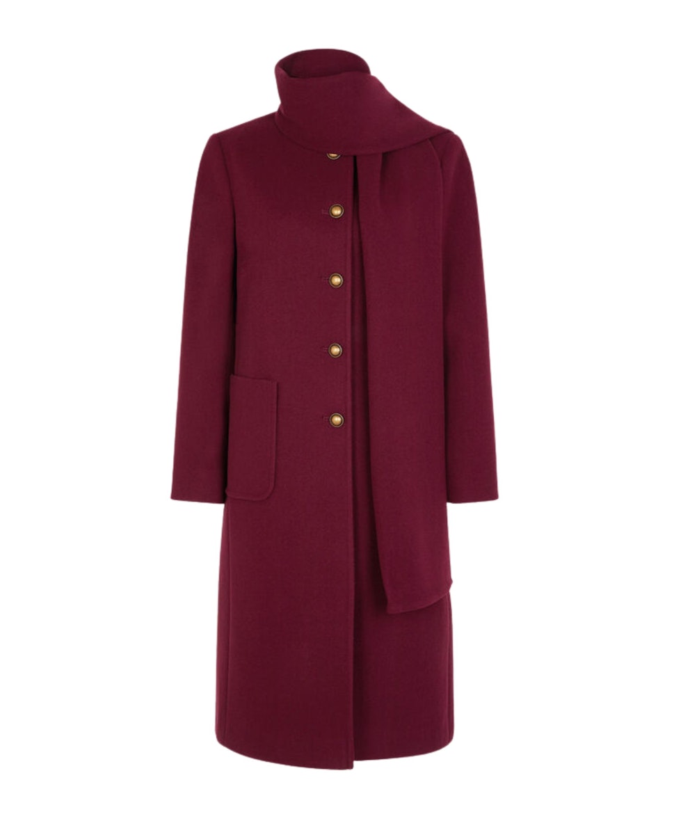 The Best Scarf Coats To Shop In Autumn/Winter 2025