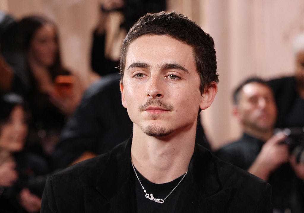 This Is The Secret Message Behind Timothée Chalamet’s Cartier Necklace