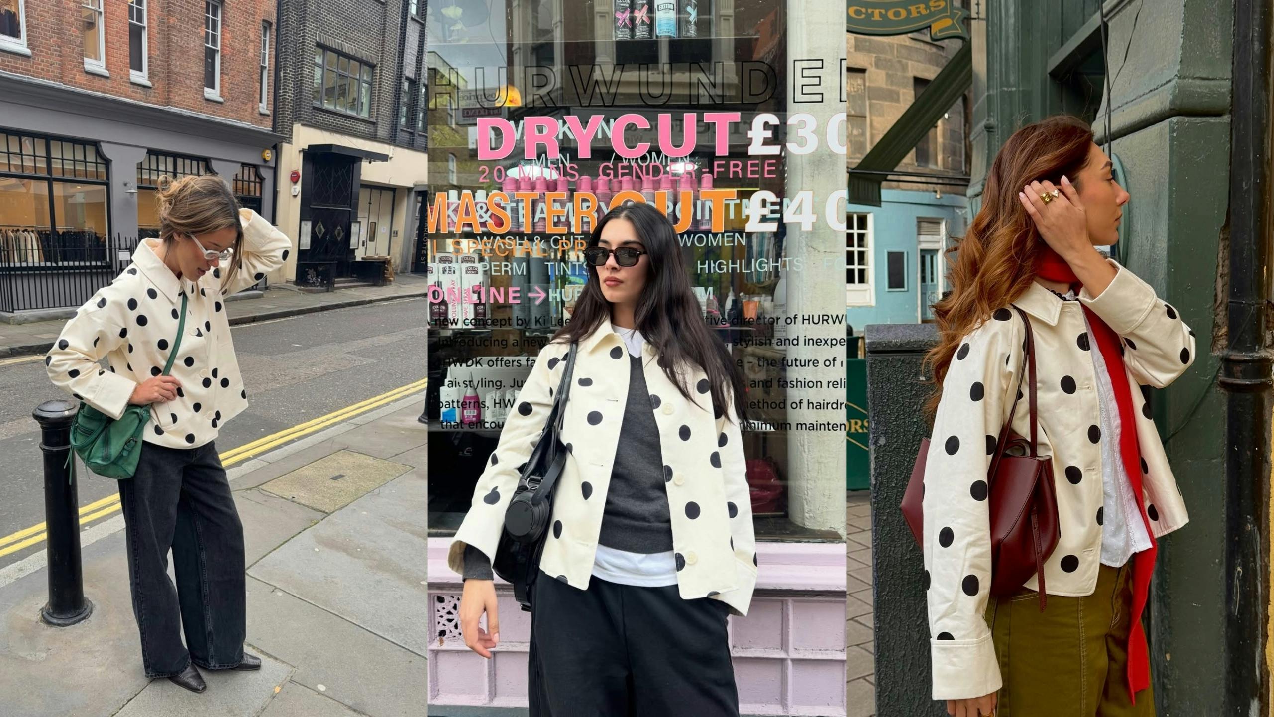 Polka Dot Jackets Are Trending – Led By Nobody's Child