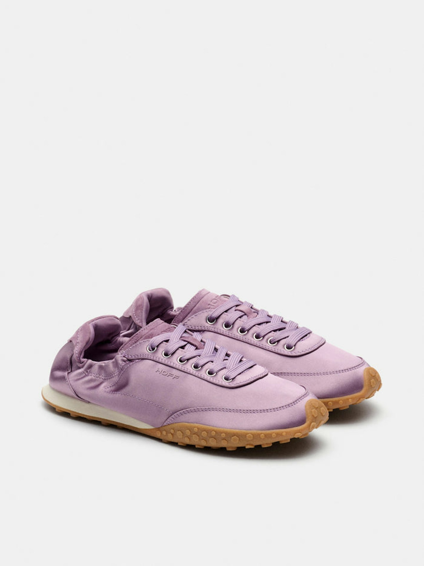 Cool Girls Are Swapping Suede For Satin Trainers This Season