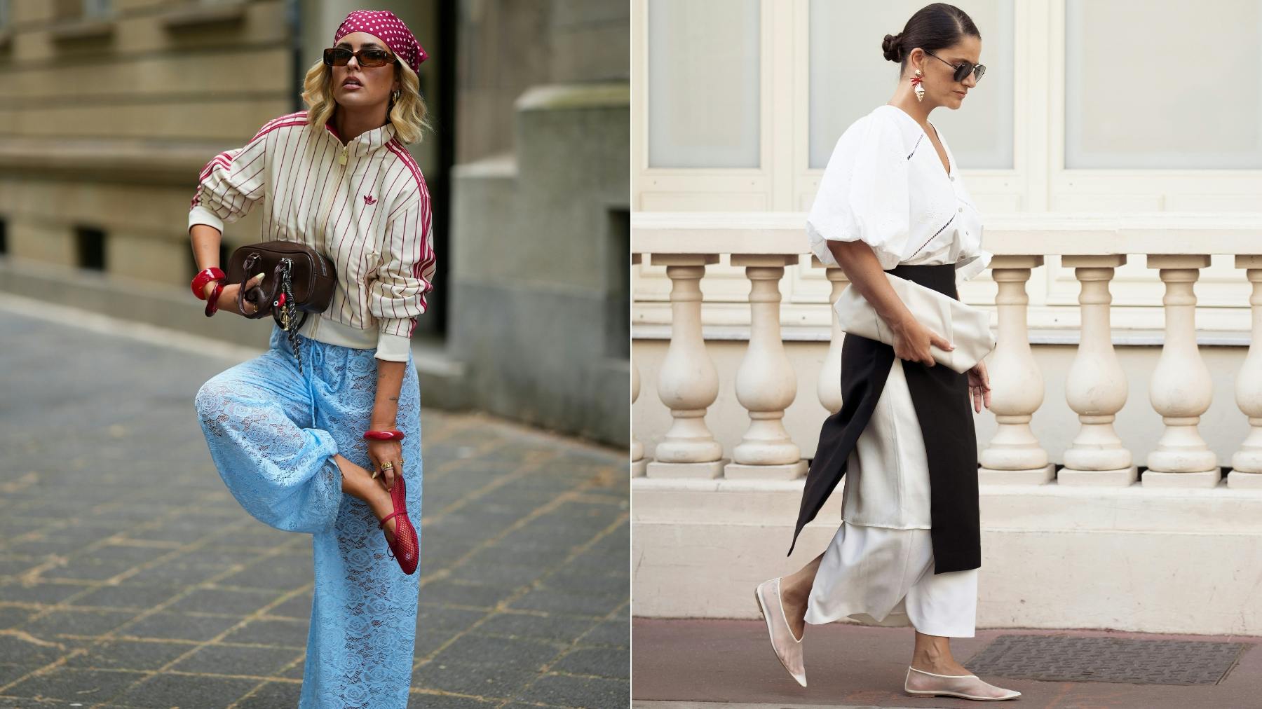 The Best Cool Girl-Approved Sheer Ballet Flats For Summer