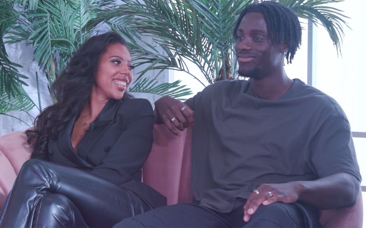 Wait, are dumped Islanders Amber Beckford and Ikenna Ekwonna together?