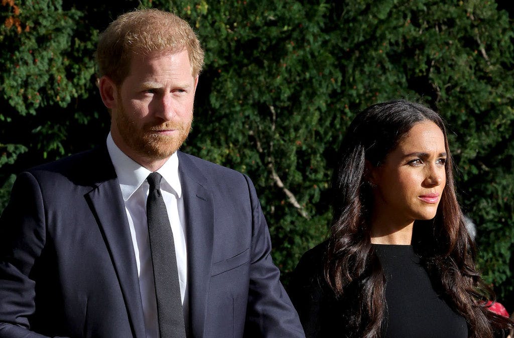 Meghan Markle's tears for broken Harry in wake of Queen's death