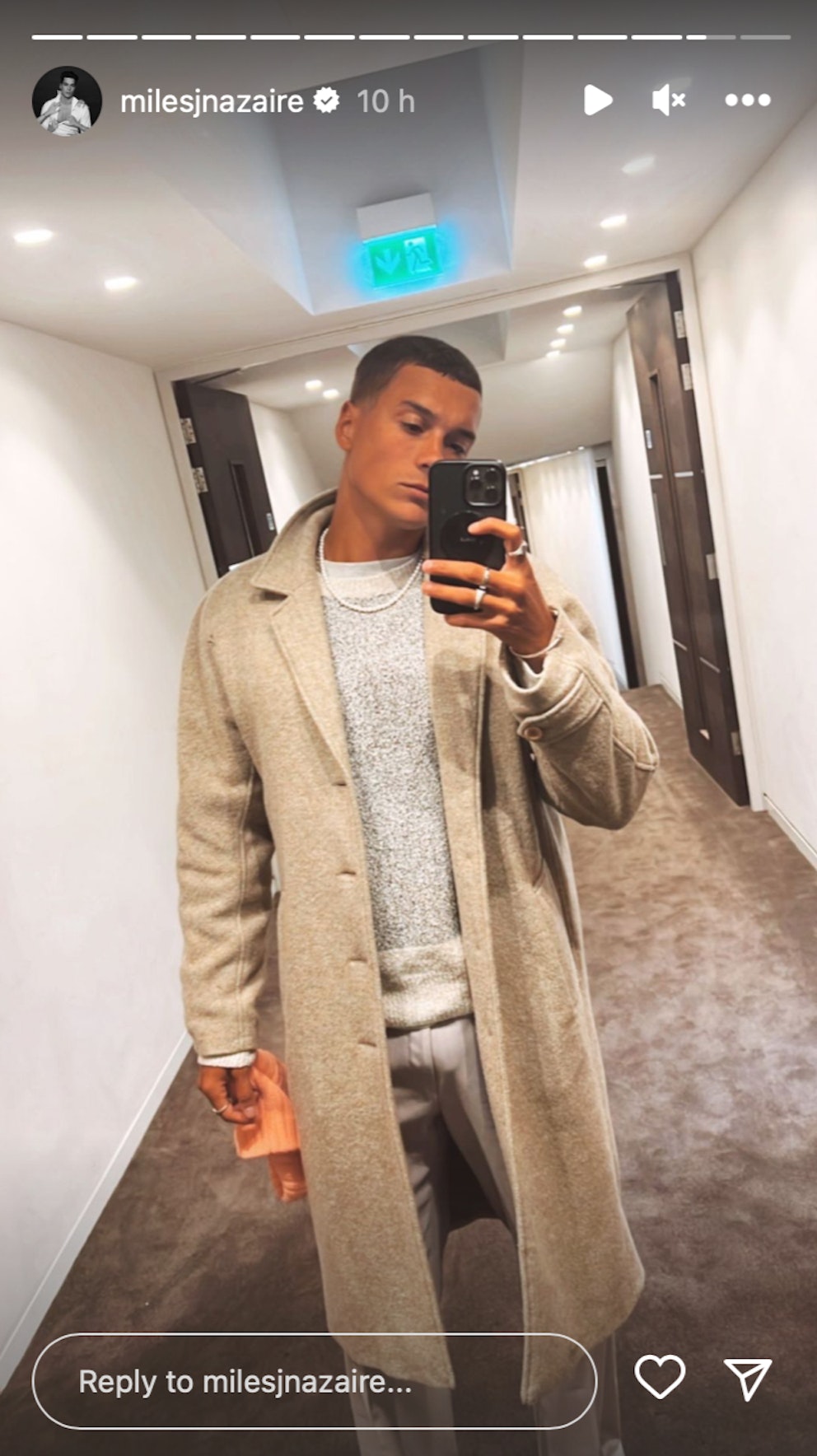 Made in Chelsea's Miles Nazaire shows off buzz cut and we have no words