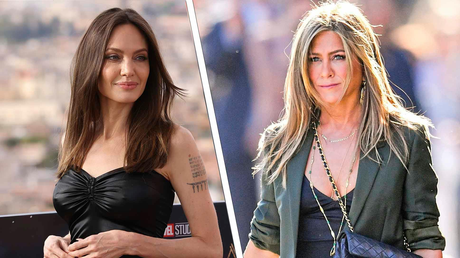 Jennifer Aniston And Angelina Jolie