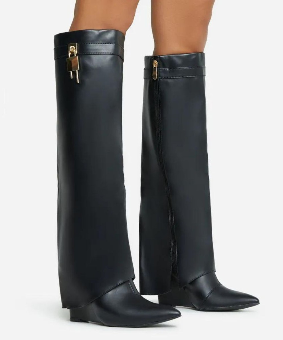 The Best Fold-Over Boots Loved By Molly-Mae and Tasha Ghouri | Shopping ...