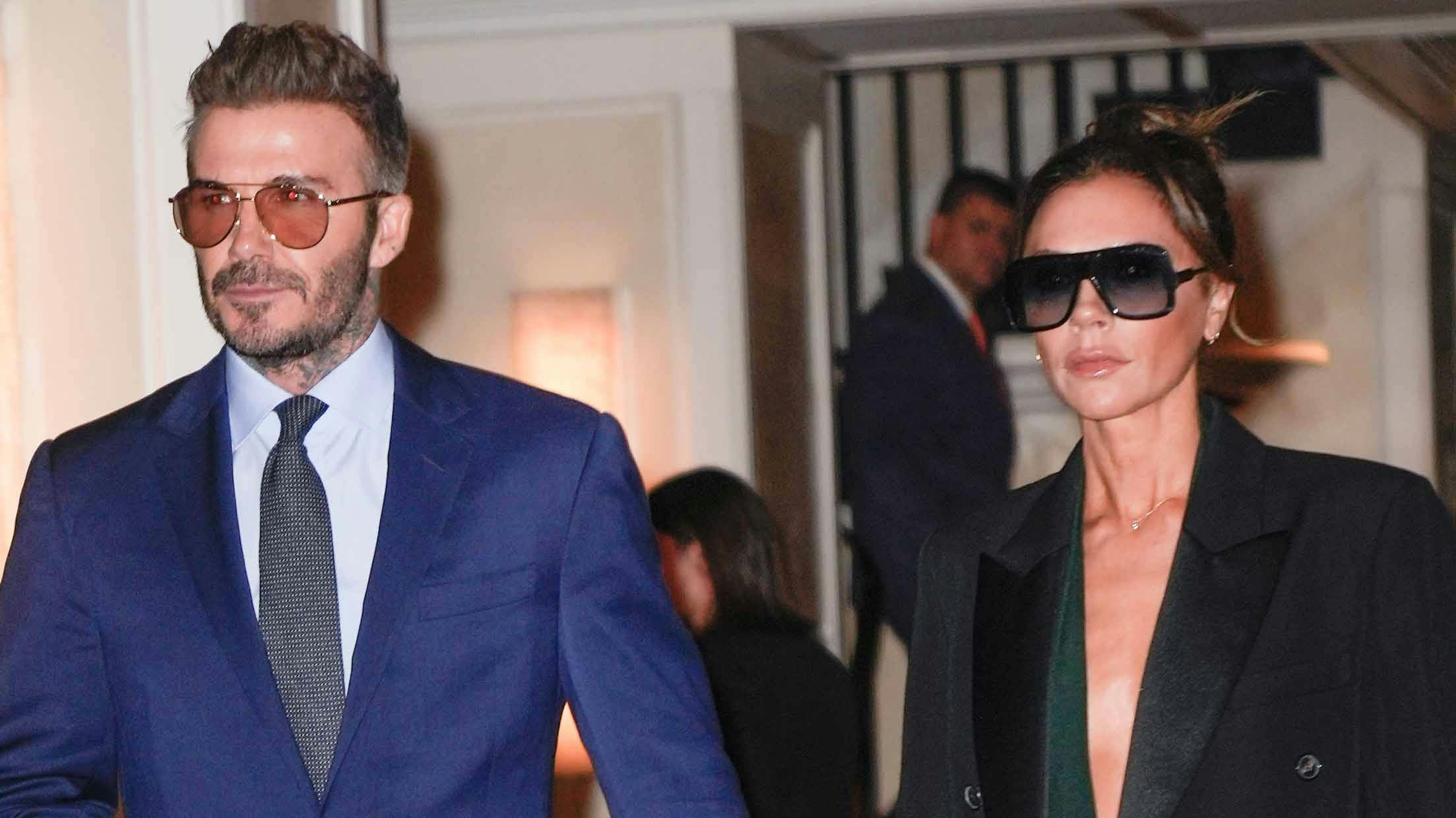 Beckhams: World Cup bust-up