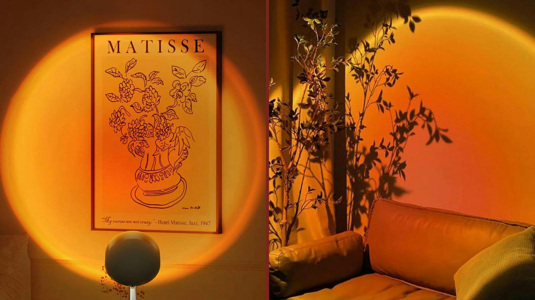 The Best Sunset Lamps As Seen On TikTok