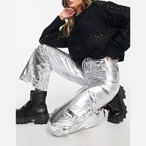 14 metallic trousers to cheer up your outfit this January | Shopping | Heat