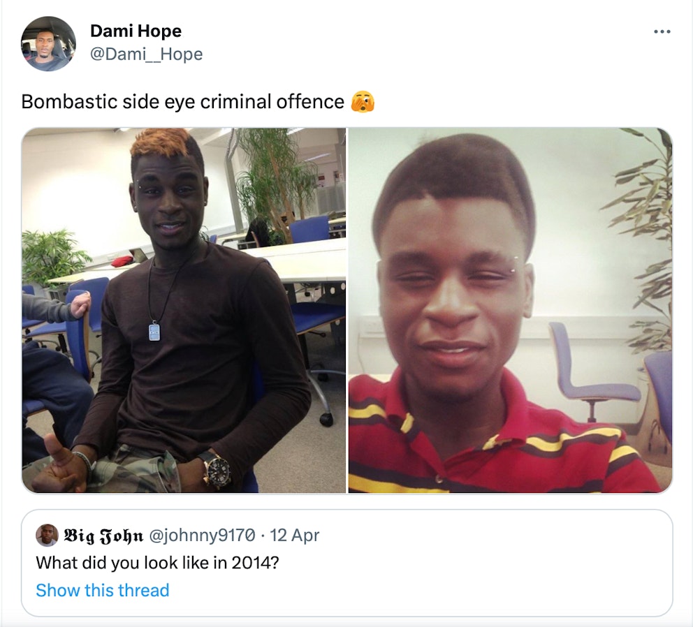 Love Island’s Dami Hope posts flashback photo of him with BLOND hair ...