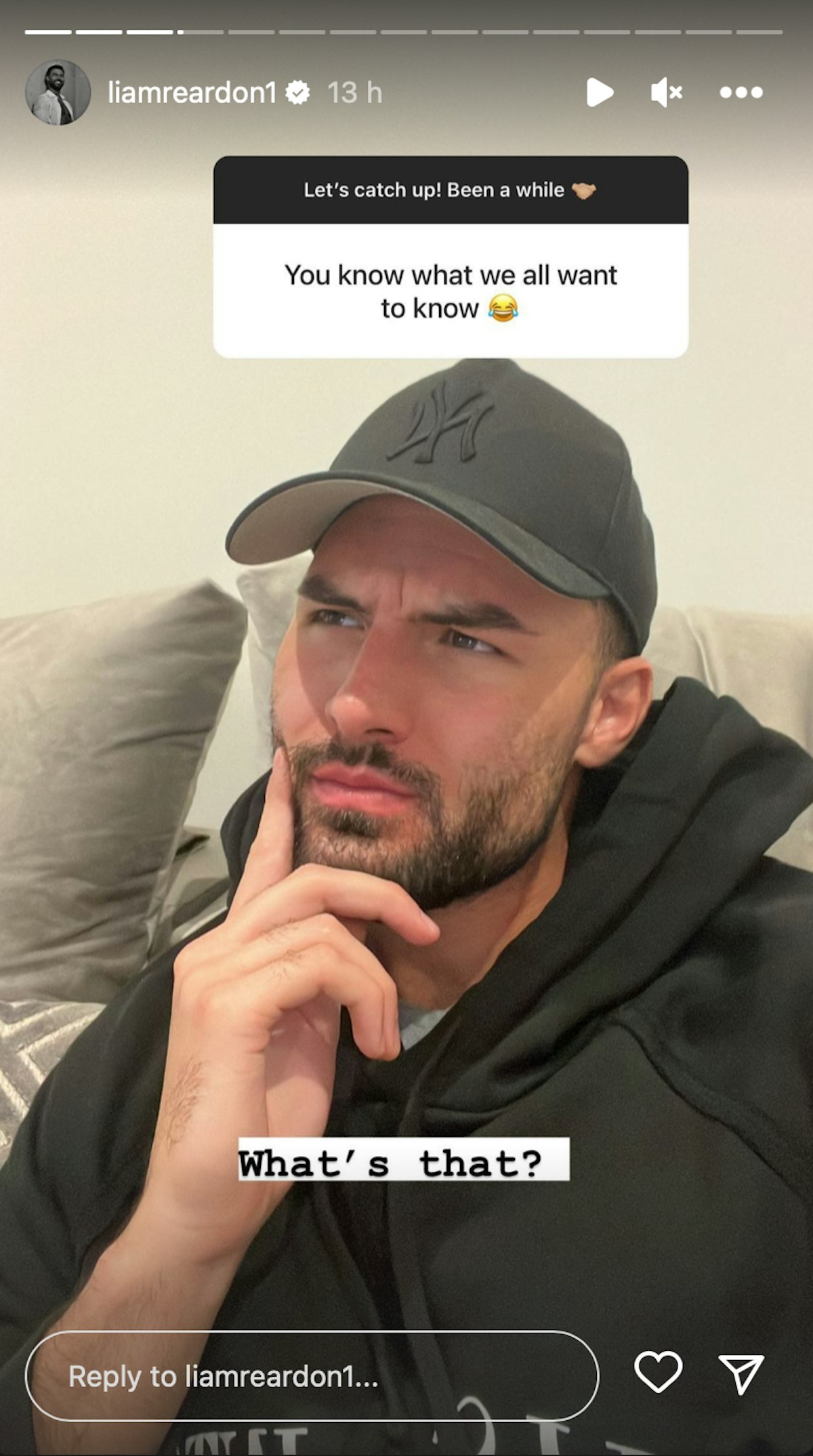 Liam Reardon breaks silence on Millie Court reunion rumours ...