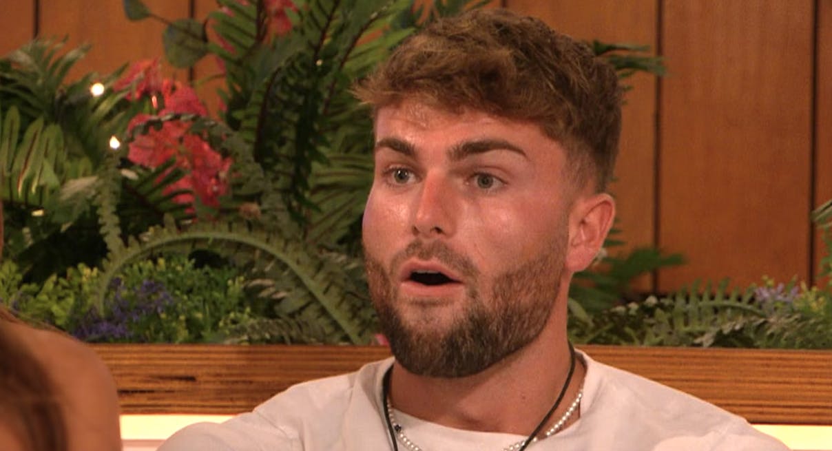 Love Island's Tom Clare shares platinum blond throwback snap