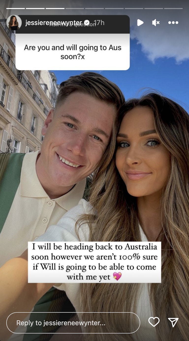 Love Island: Jessie Wynter hints at HUGE U-turn in Will Young relationship