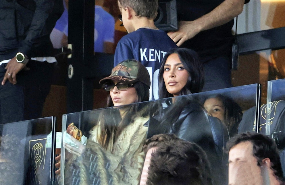 Kim Kardashian scores the ultimate footballer